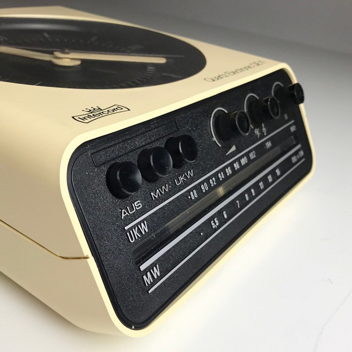 Radio Clock Made by Intercord Germany 1970s. - Etsy