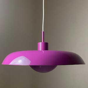 Piet Hein Ra40 Glossy Purple Ceiling Light by LYFA, Denmark 1970 ...