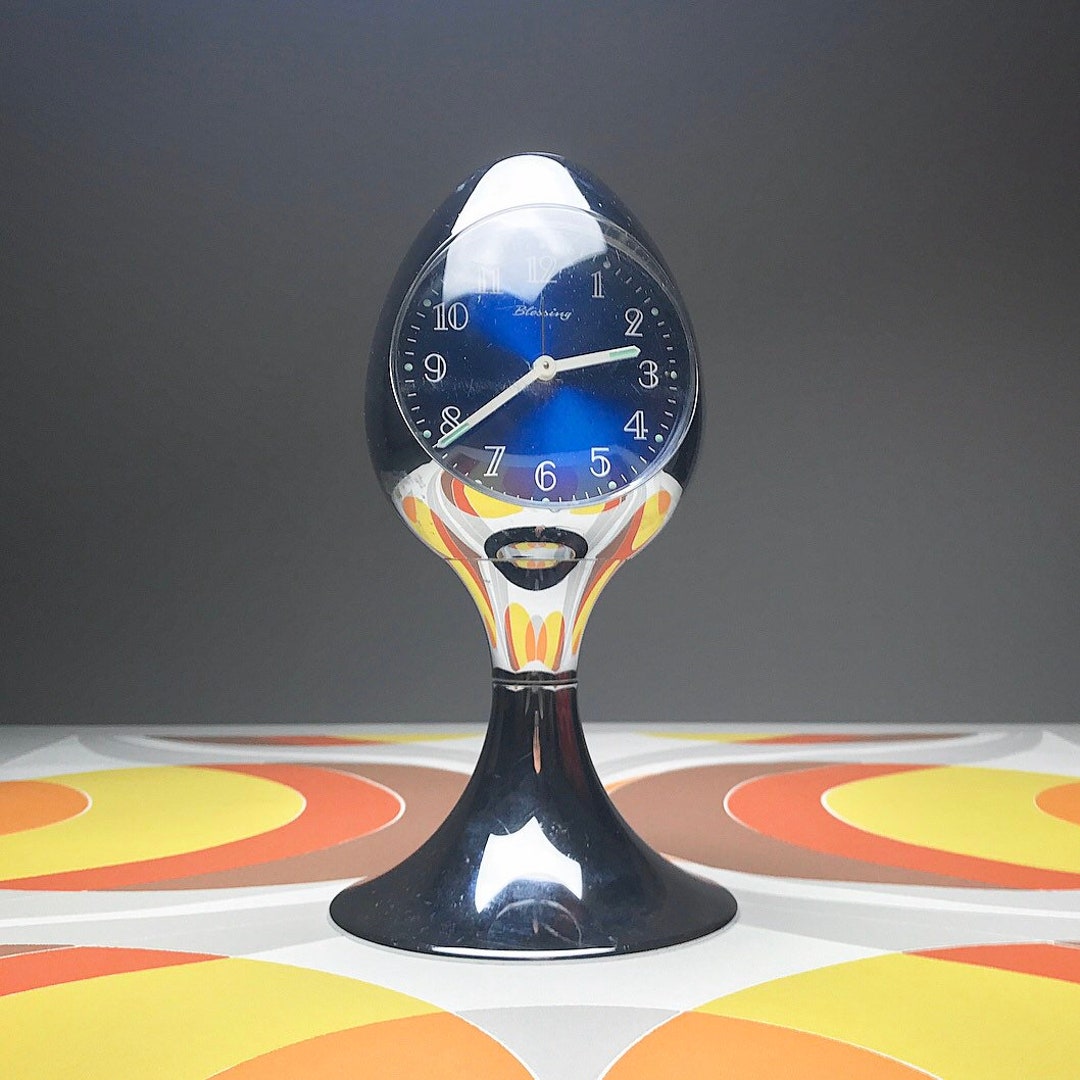 Space Age Chrome Alarm Clock by Blessing, Germany 1970s. - Etsy