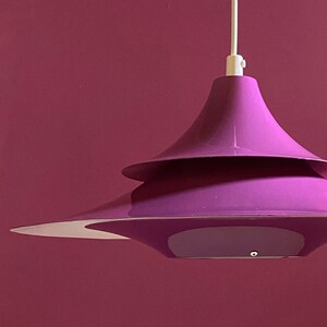 Vintage Pagode Purple Ceiling Light by Lyskaer, Denmark 1970s. - Etsy