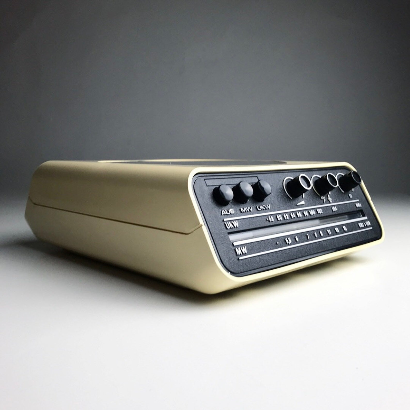 Radio Clock Made by Intercord Germany 1970s. - Etsy