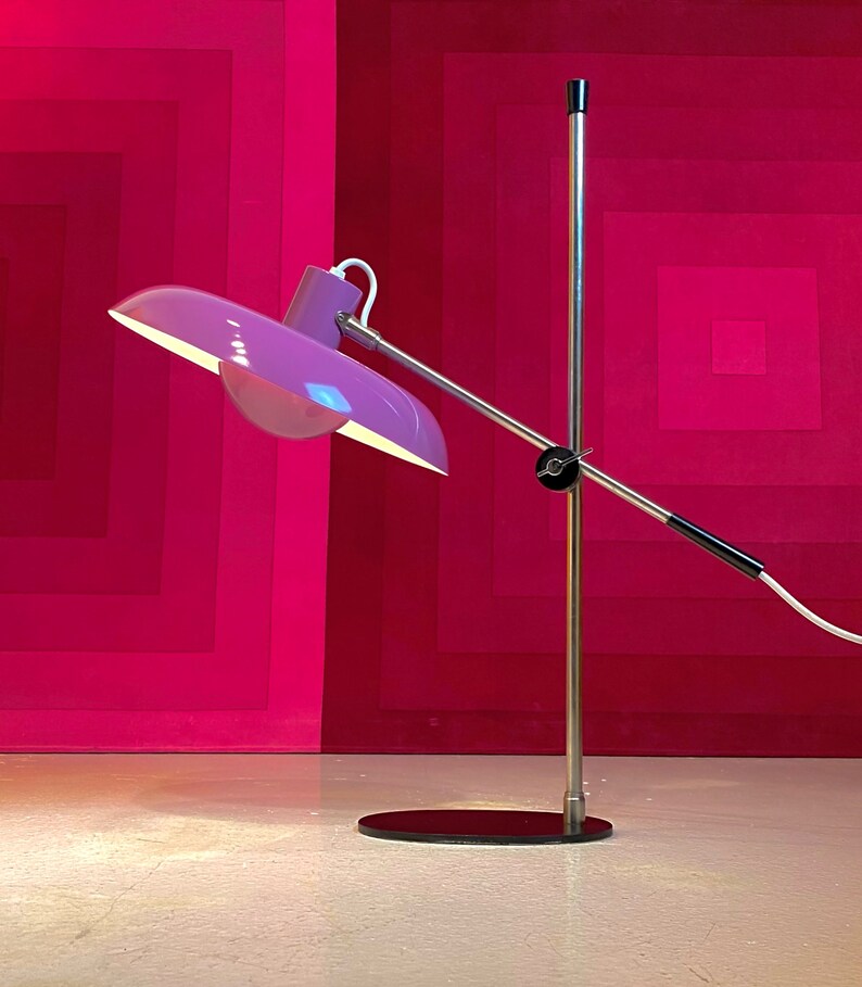 Iconic Purple Ra Table Lamp – Piet Hein for LYFA, Denmark 1969, Vintage ...