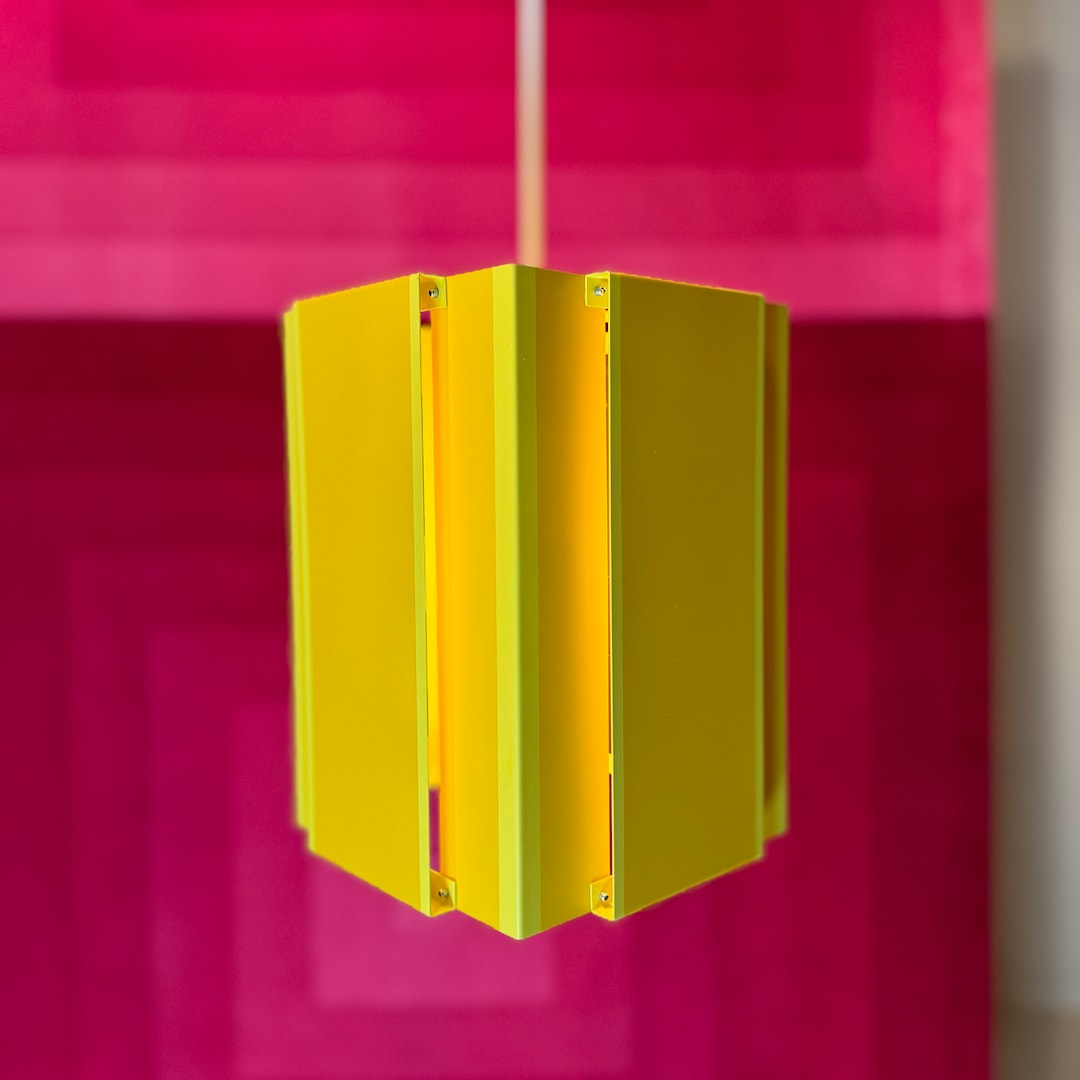 Vintage Two-toned Yellow Ceiling Light – LYFA, Denmark 1960, Retro ...