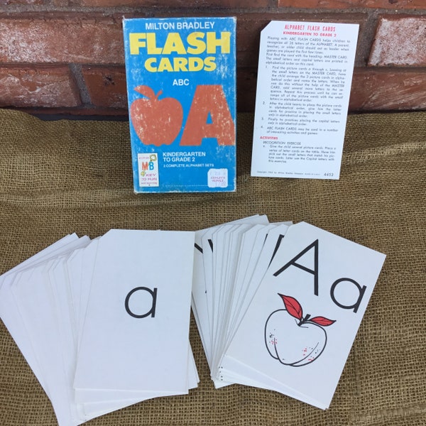 Milton Bradley Alphabet - Etsy