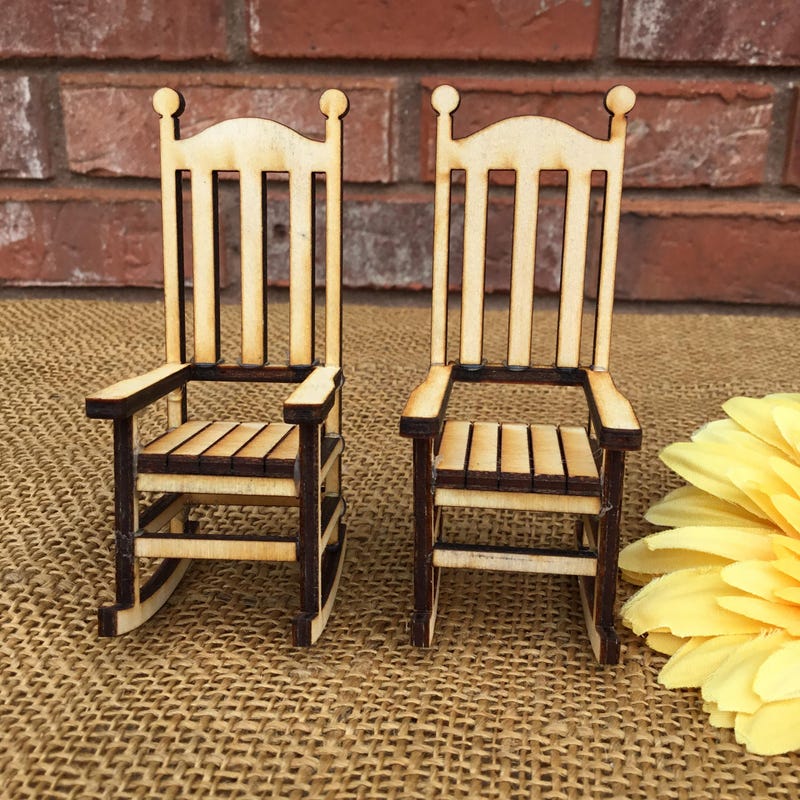 Rocking Chair Cake Topper - Etsy