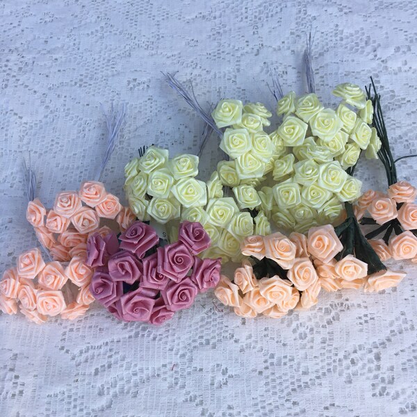 Pink Ribbon Roses - Etsy