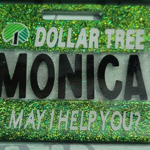 Dollar Tree Name Badge - Etsy