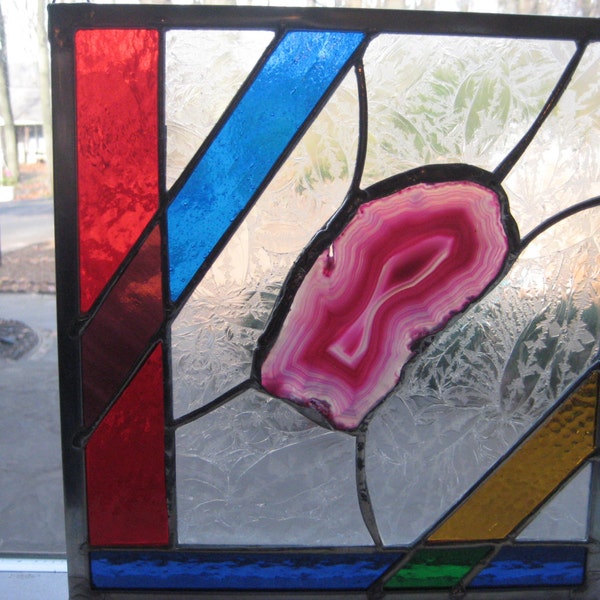Agate Stained Glass - Etsy