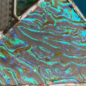 Stained Glass Panel With Dichroic Glass - Etsy