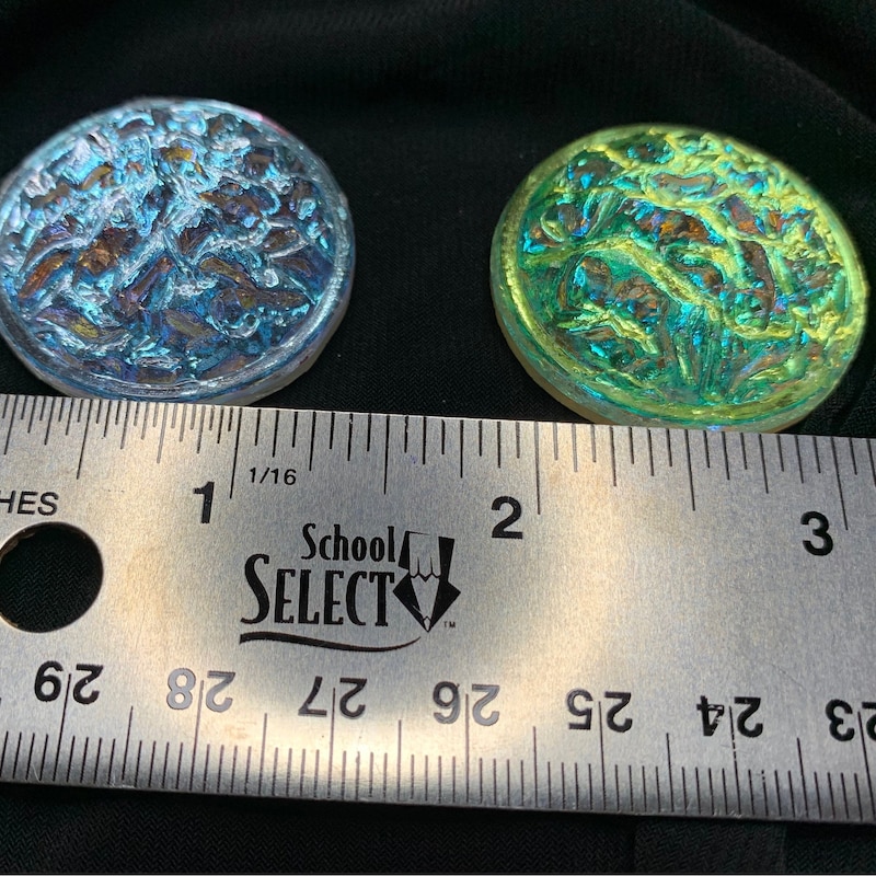 Dichroic Glass Knobs - Etsy