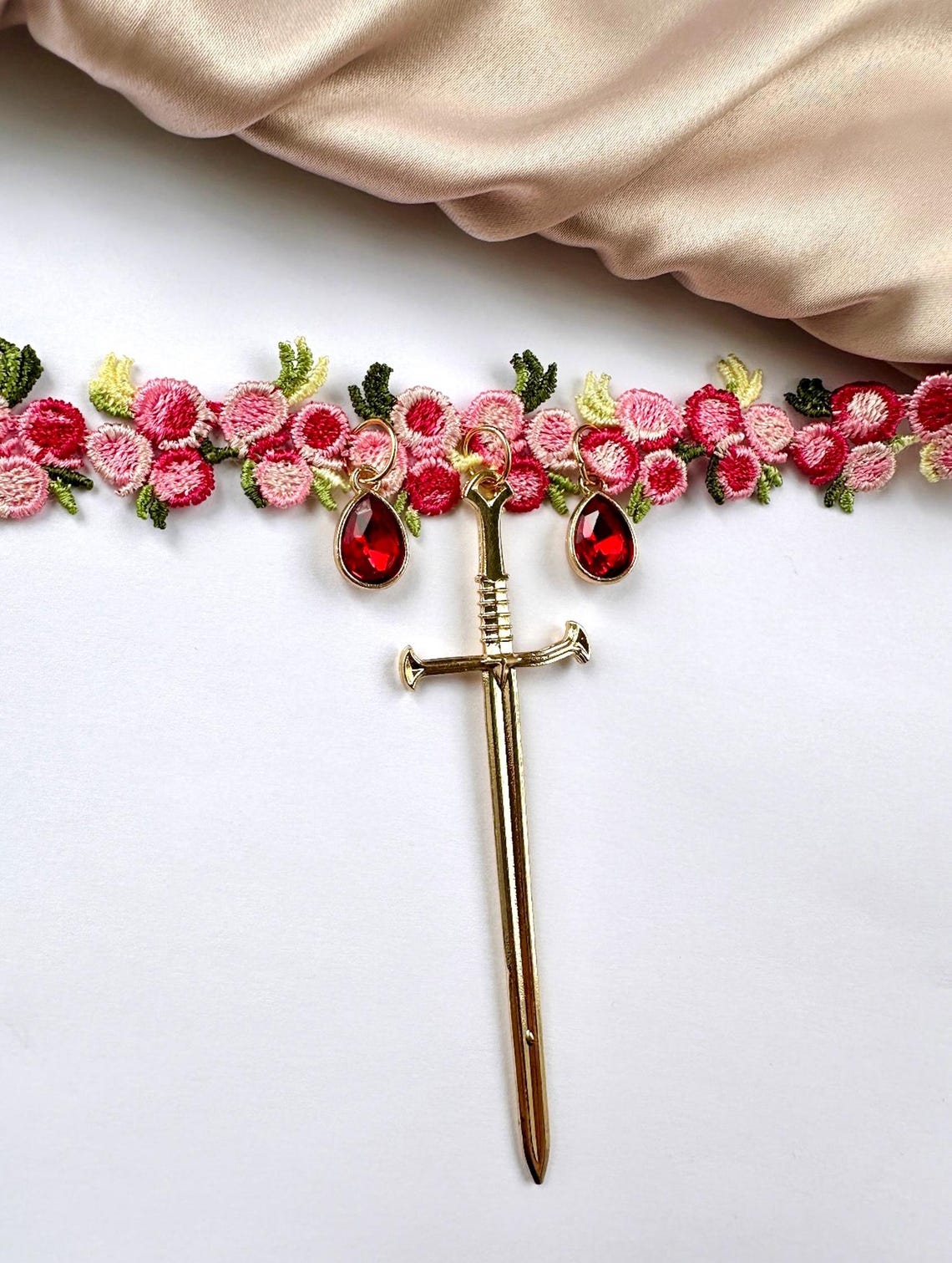 Sword Choker Necklace, Medieval Choker, Valentine's Day Necklace ...
