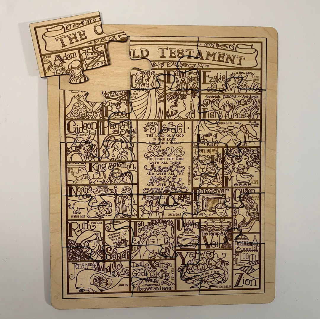 Bible A-Z Puzzles | Old Testament Puzzle | New Testament Puzzle ...