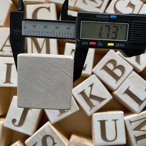Alphabet Blocks | Engraved Blocks | Wooden Alphabet Blocks | Baby ...