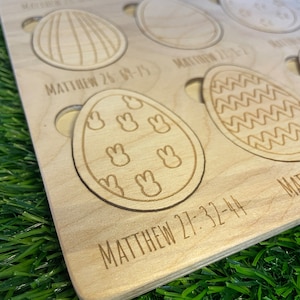 Resurrection Egg Puzzle | Easter Puzzle | Easter Basket Gift | Easter ...