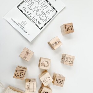 Bible Blocks | Bible Learning Tool | Baptism Gift | Christian ...
