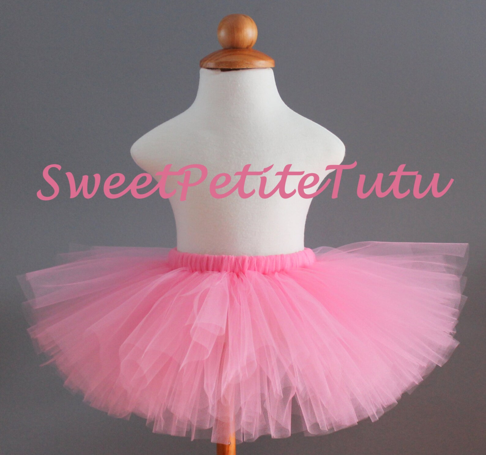 Pink Tutu, Cotton Candy Pink, Preemie, Newborn, Baby, to 2T/3T Light ...