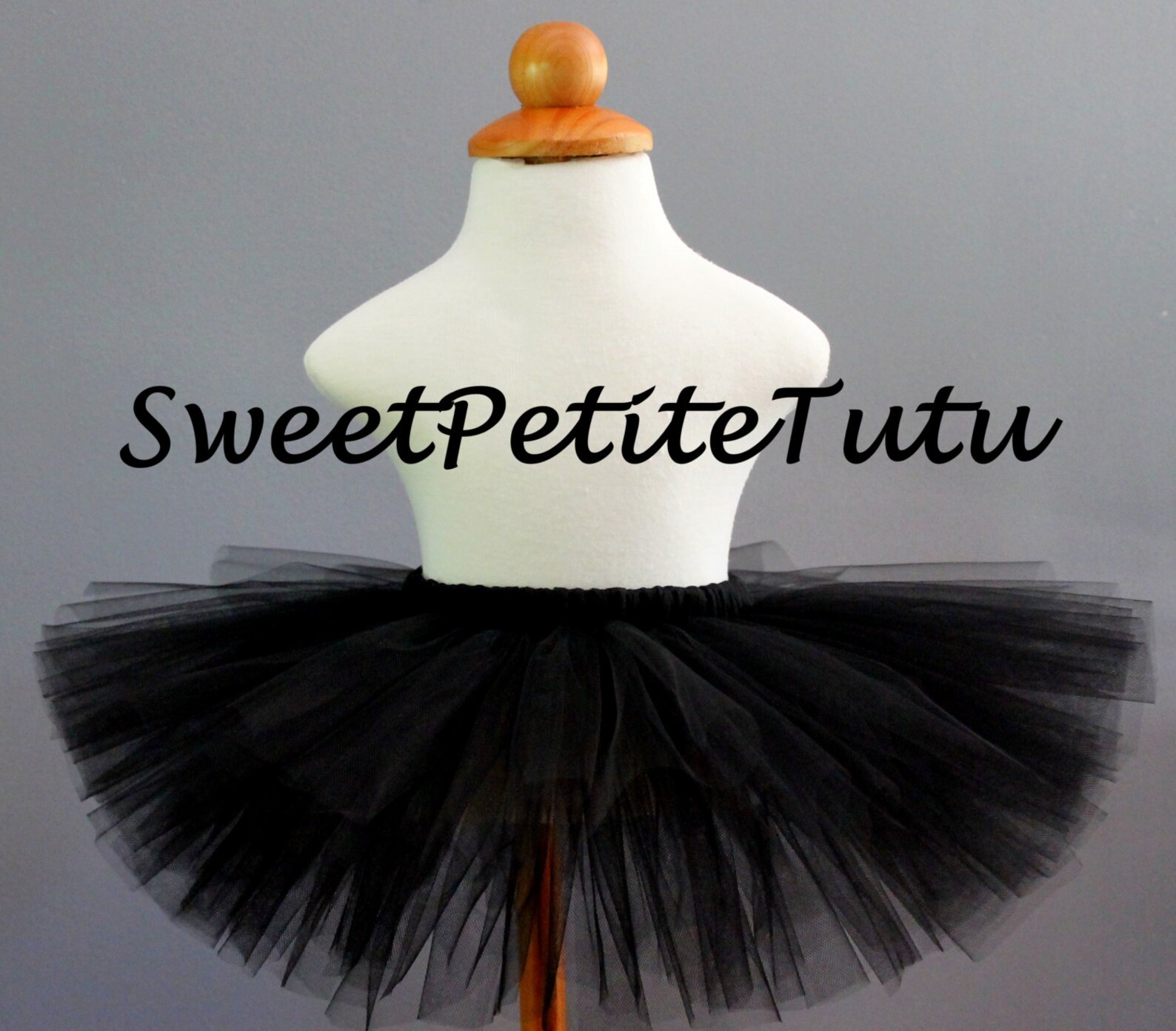 Black Tutu, Black Girl's Tutu, Preemie, Newborn to 14/16 Teen, Baby ...