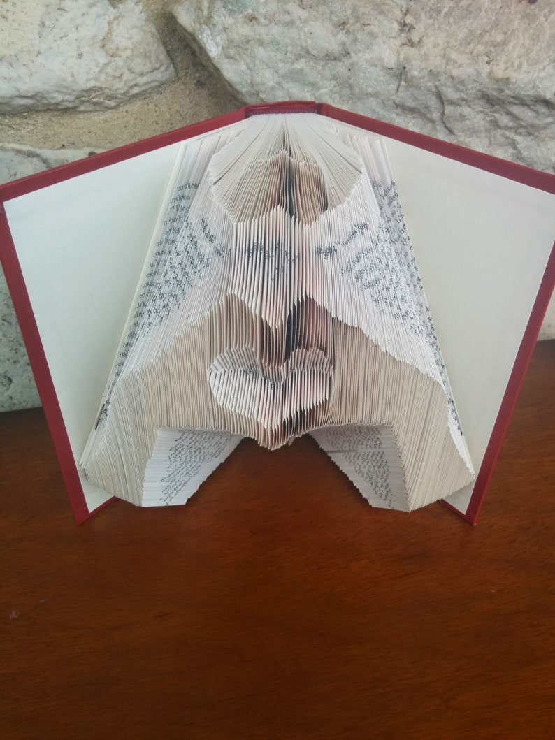 Love Hands Folded Book Art Fully Customizable Romantic | Etsy