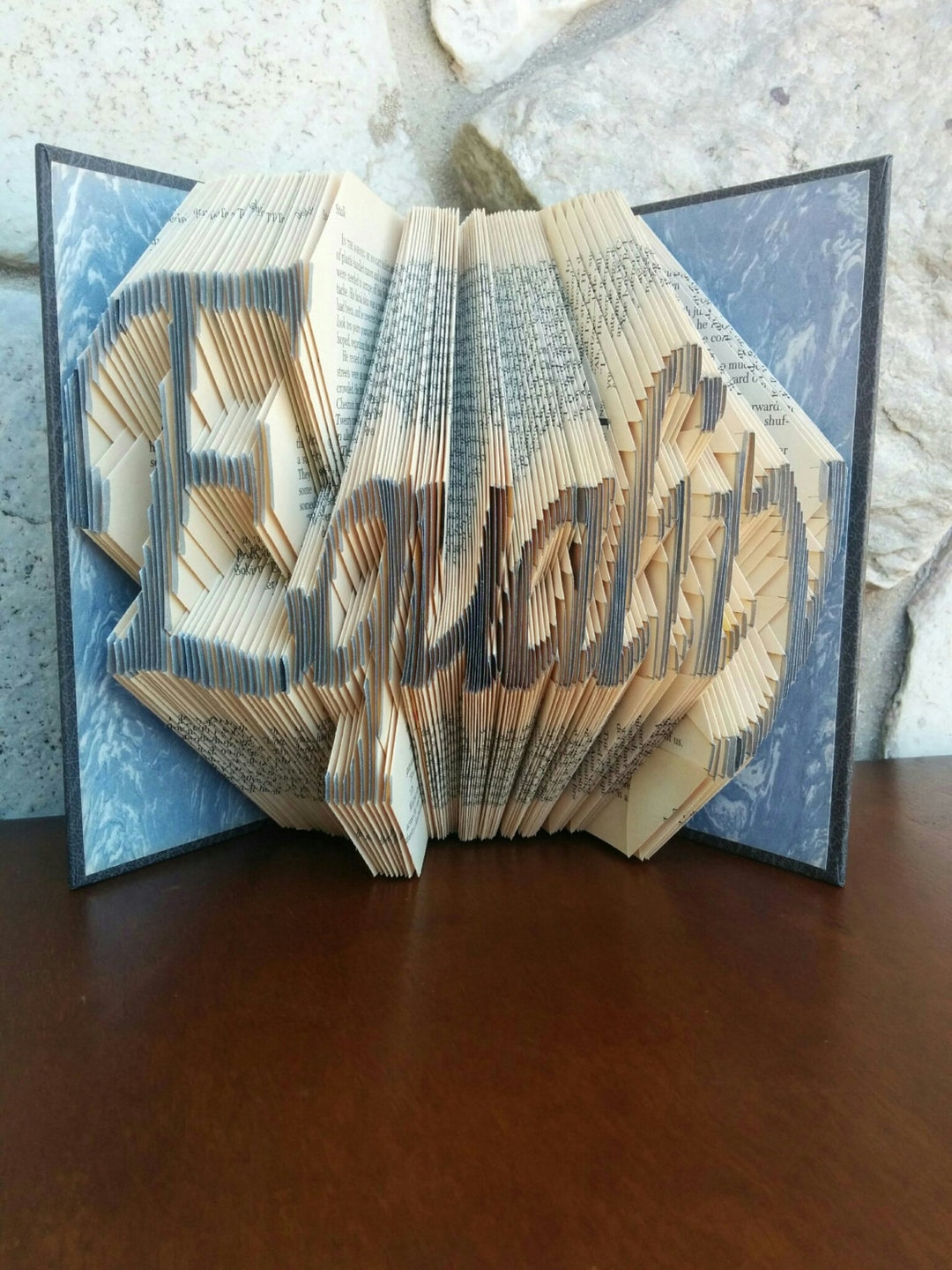 Equality Folded Book Art Fully Customizable, HRC, LGBT, Equal, Gay ...