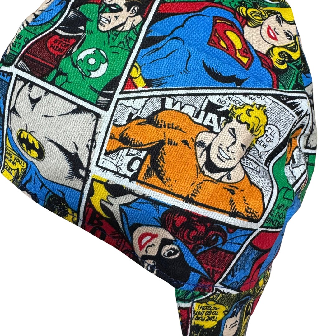 Comic Super Hero Welding Cap 100% Cotton - Etsy