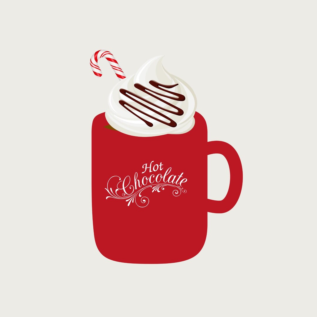 Hot Chocolate Mug PNG – Cozy Beverage Clipart for Scrapbooking ...