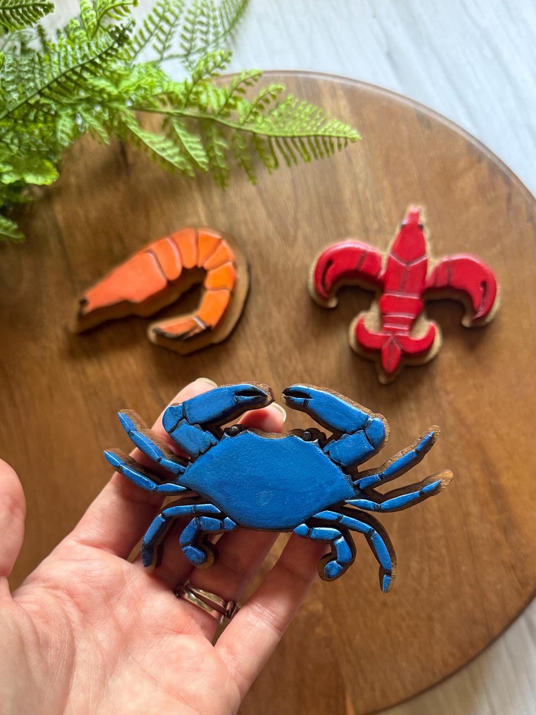 Seafood Magnets, Crawfish Magnets, Crab Magnets, Shrimp Magnets ...