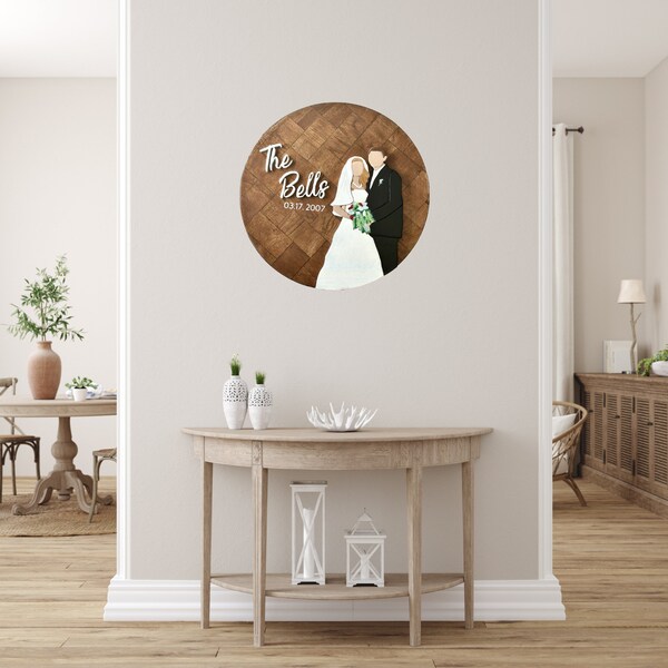 Wood Portrait - Etsy