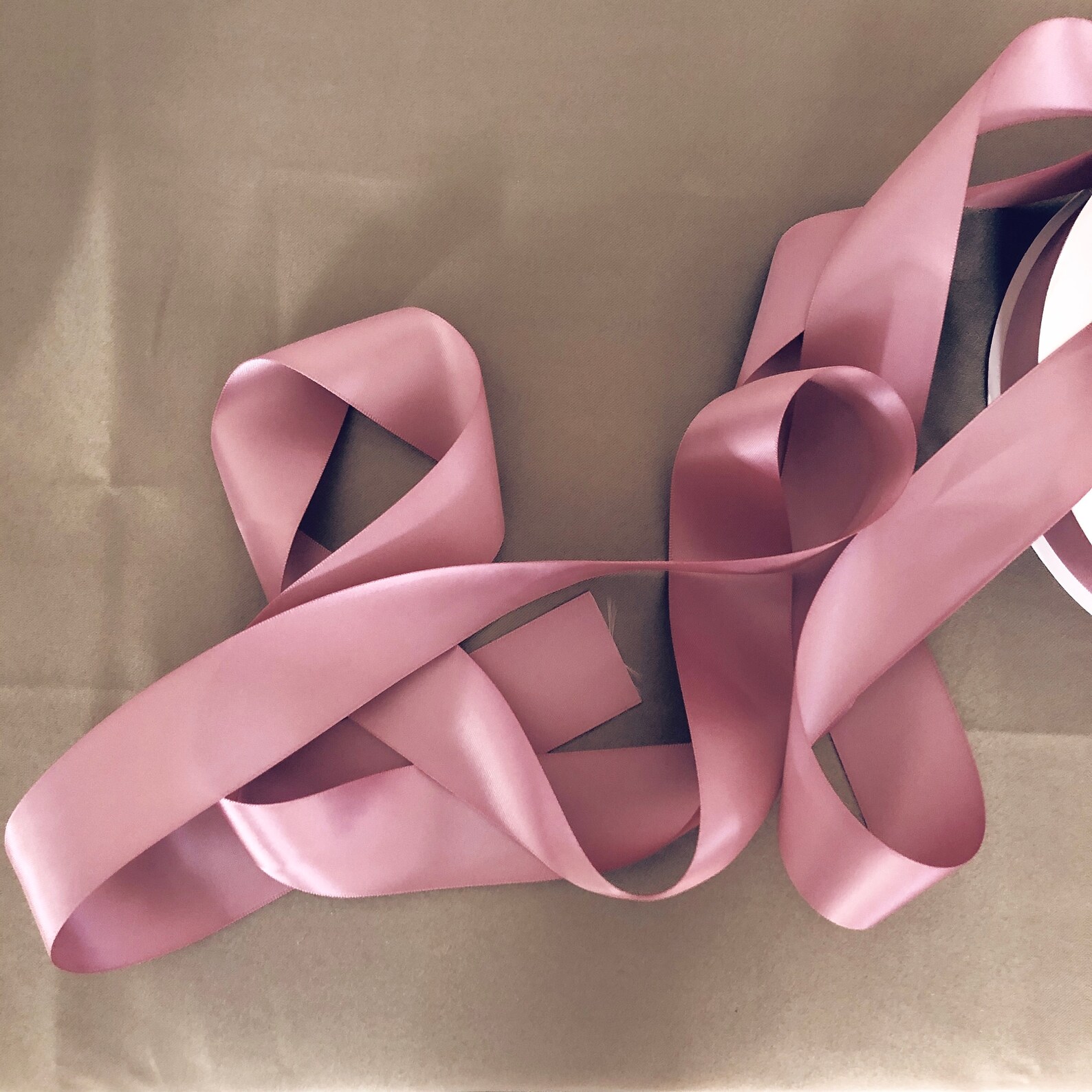 Dusty Rose/Mauve Ribbon 1.5 Wide Double Faced By the | Etsy