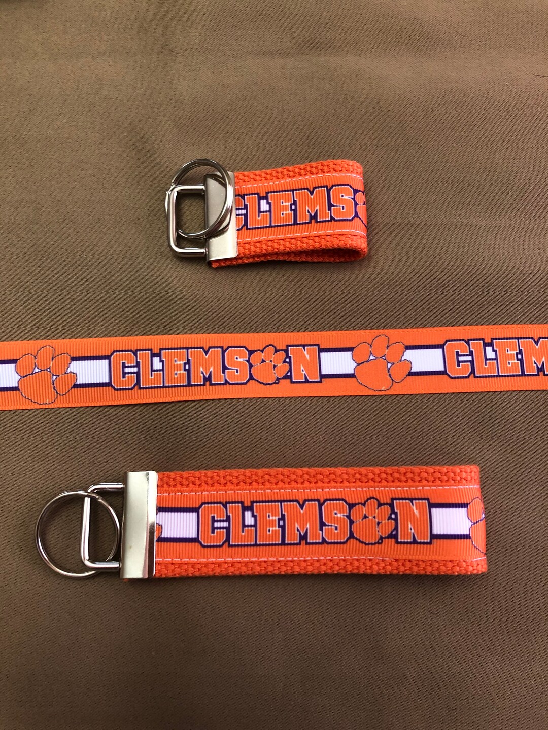 Clemson Tigers Keychain/wristlet, College Bound, Alumni Gift, New ...
