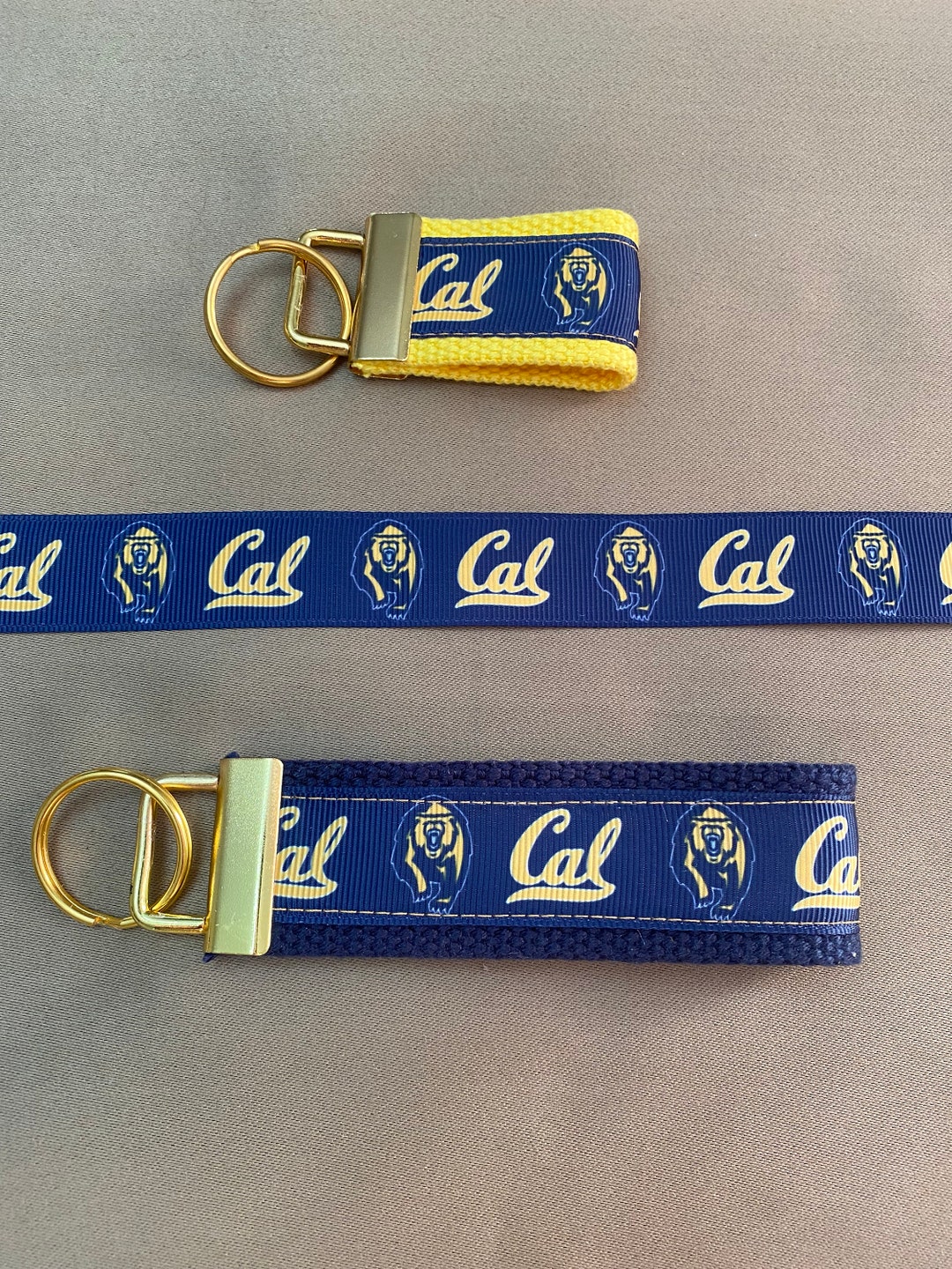 University of Californiia Keychain/wristlet, UC Berkeley, College Bound ...