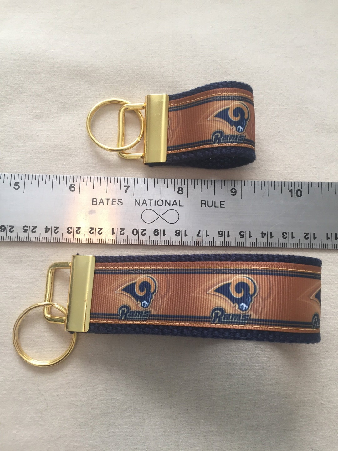 Los Angeles Rams Keychain/wristlet New Driver Gift to Son - Etsy