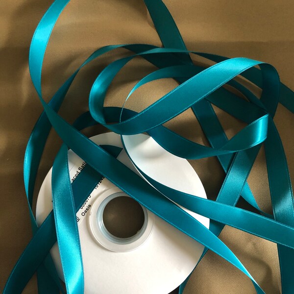 Teal Ribbon - Etsy