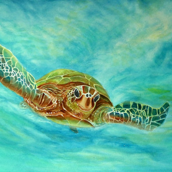 Honu Painting - Etsy