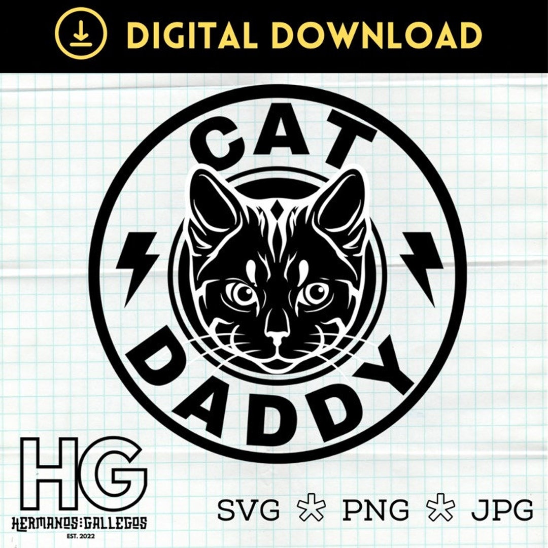 Cat Daddy (DIGITAL DOWNLOAD) - Etsy