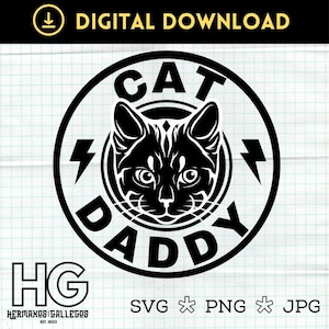 Cat Daddy (DIGITAL DOWNLOAD) - Etsy