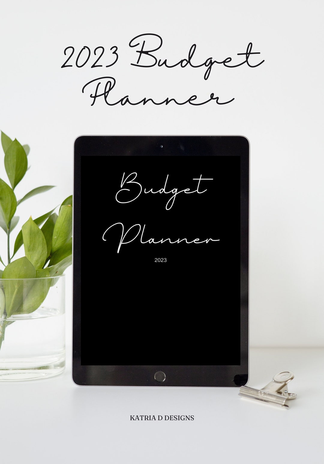 Digital Budget Planner Digital Financial Planner Hyperlinked - Etsy