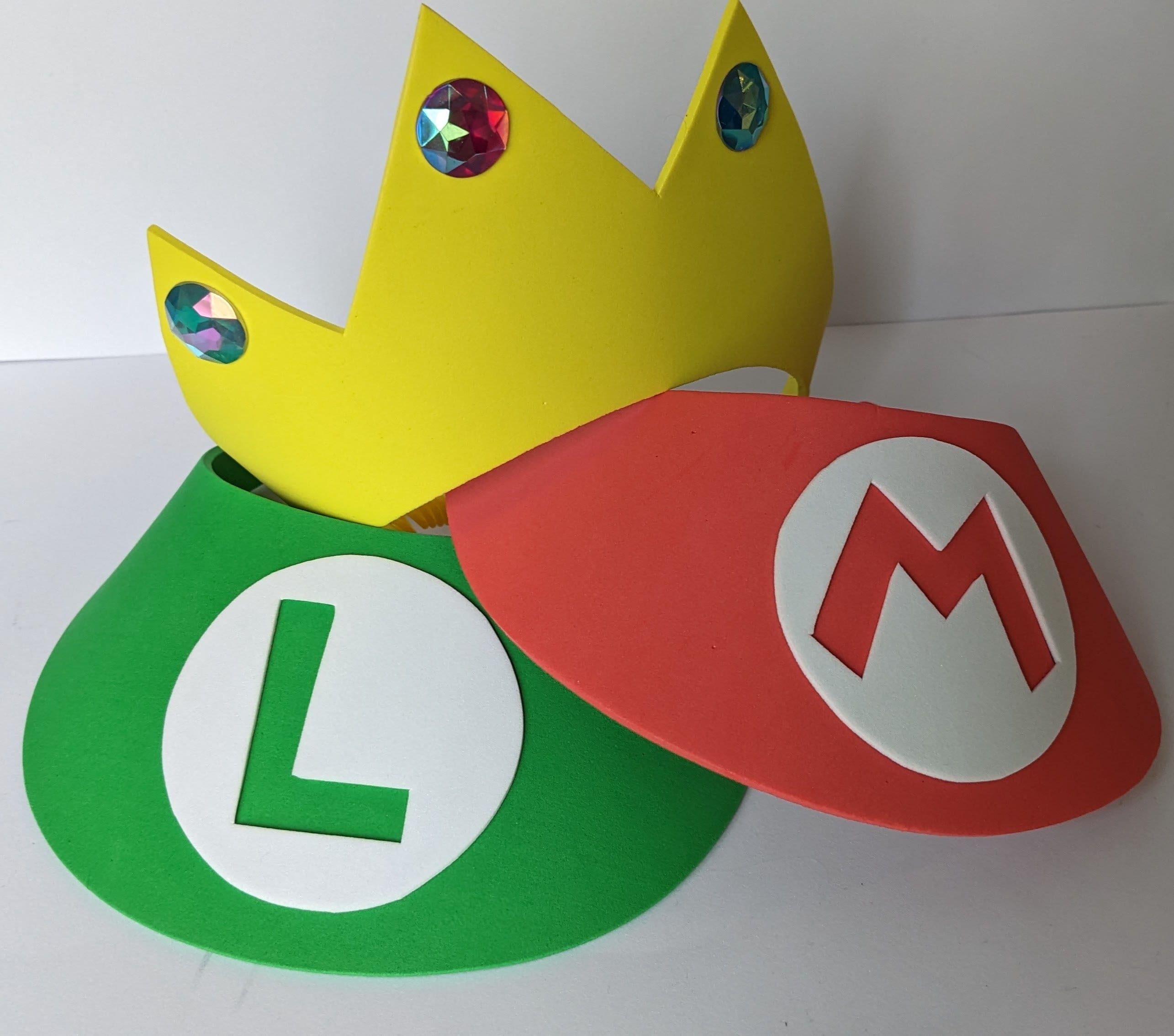 Luigi Hat - Mario Party Favors - Etsy