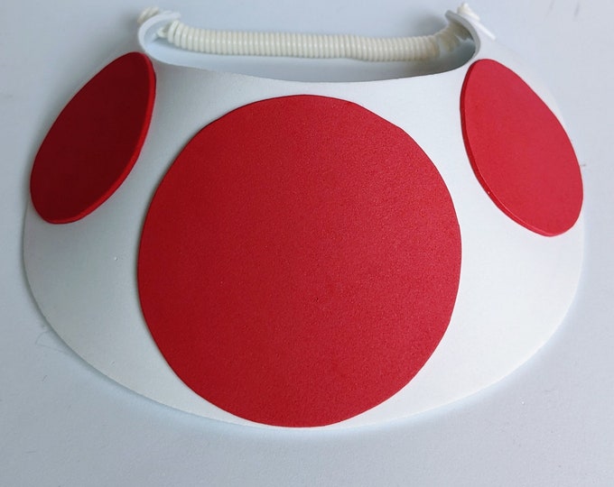 Toad or Toadette Hat - Mario Party Favors - Etsy