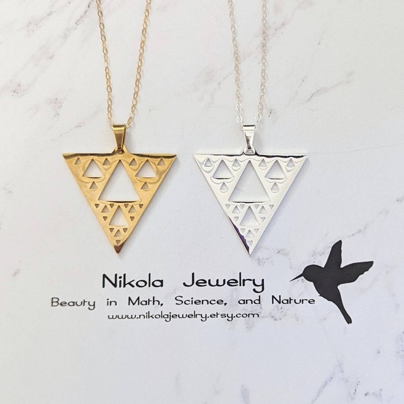 Triangles Necklace - Etsy