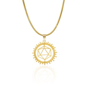 Virus Necklace in Gold or Silver, Bacteriophage Necklace, Virus Pendant ...