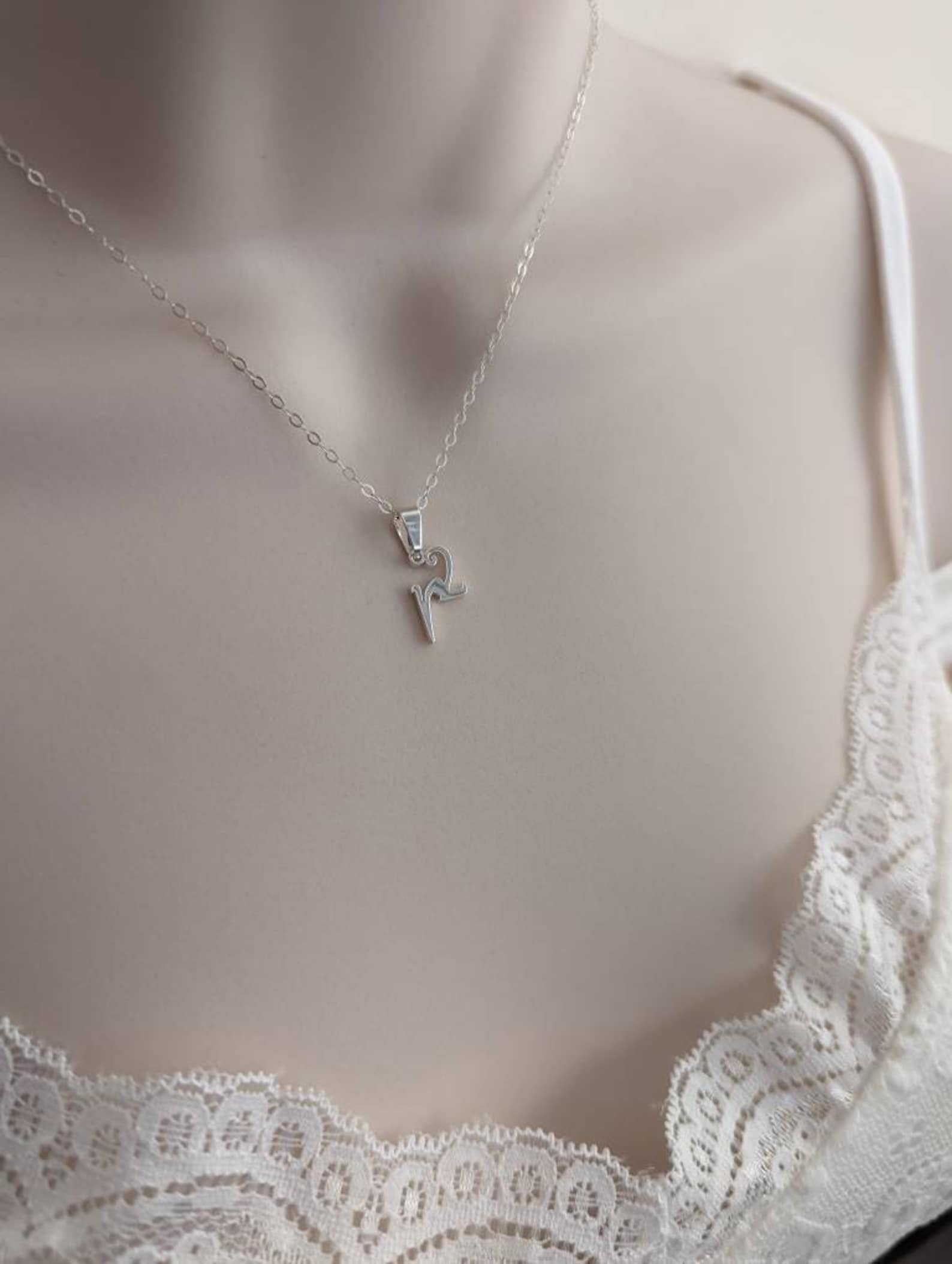 Small R2 Necklace in Silver or Gold Math Jewelry Silver Pi - Etsy
