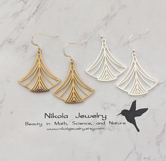 Etsy art deco earrings store