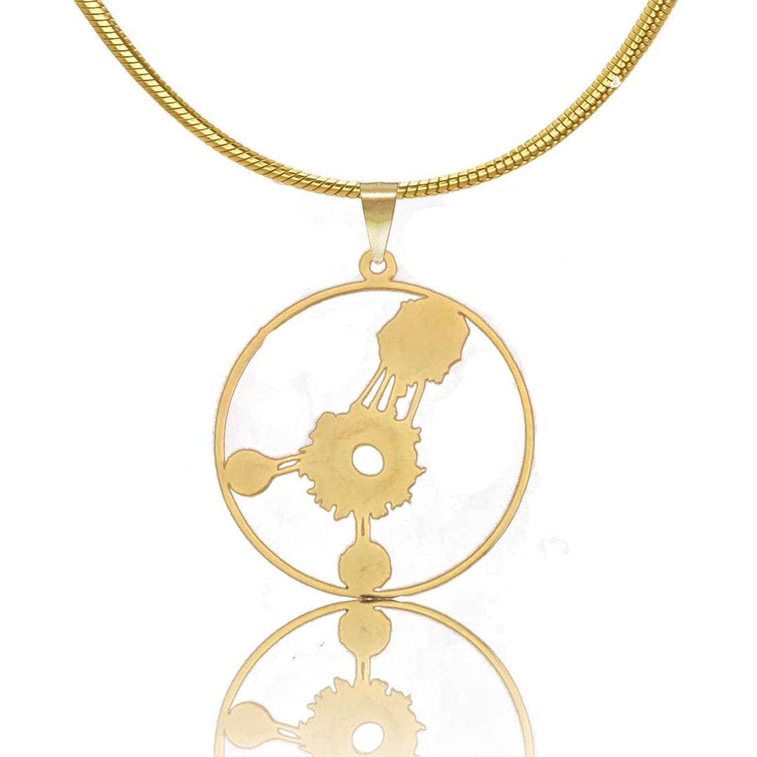 Immune Oncology Necklace in Gold or Silver, Cancer Survivor Necklace, T ...