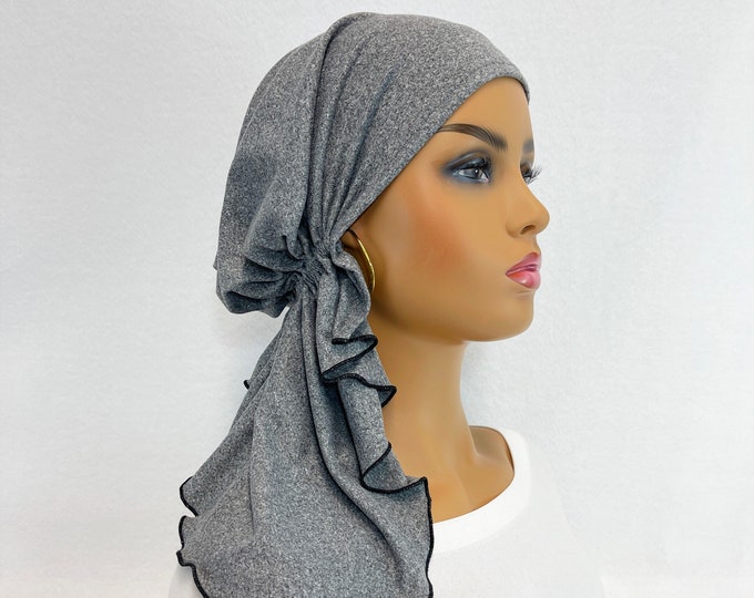 Pre Tied Chemo Head Scarf~women's Cancer Scarves~chemo Hats~caps ...