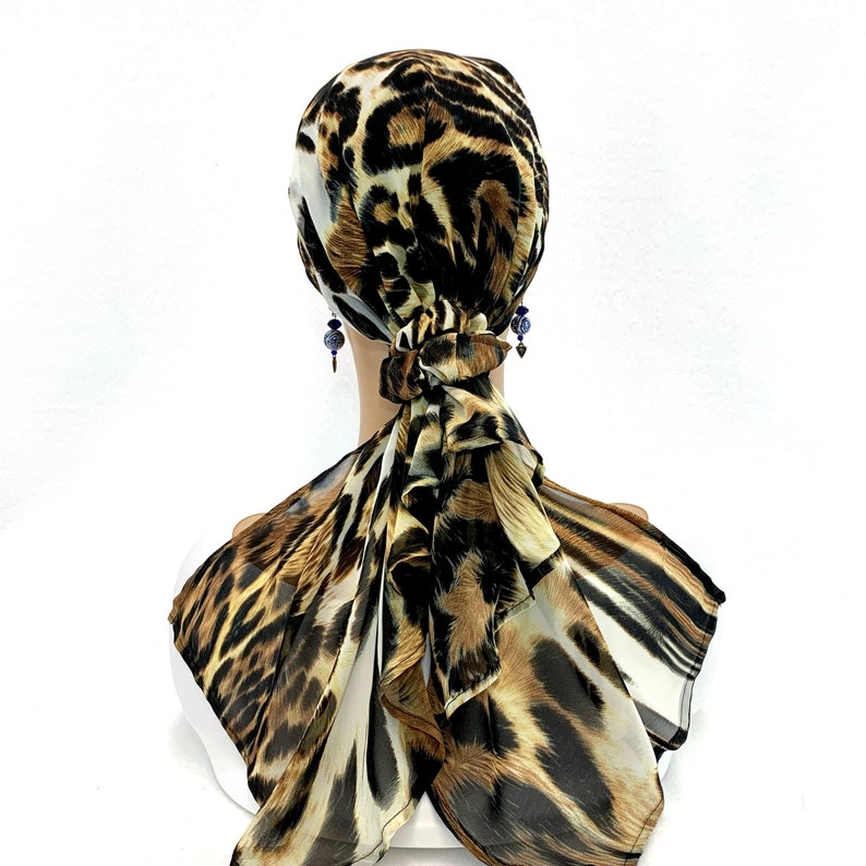 Pre Tied Chemo Head ScarfWomen's Cancer ScarfChemo | Etsy