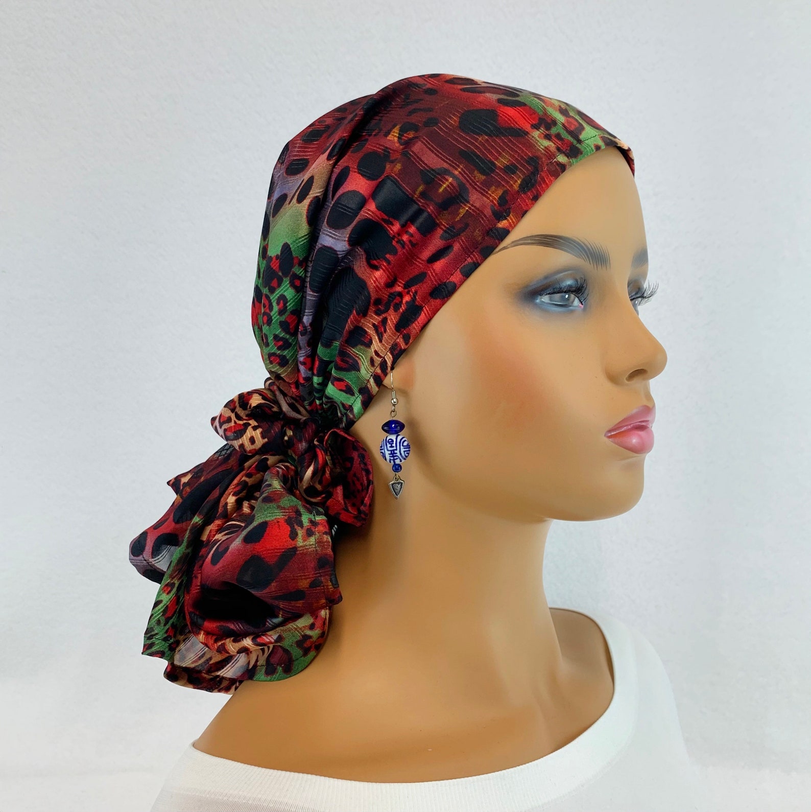 Pre Tied Chemo Head Scarfwomen's Cancer Scarfchemo - Etsy