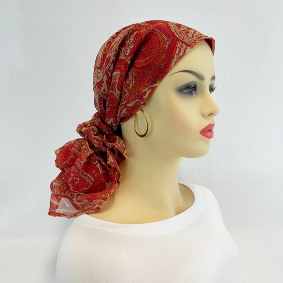 Flowing Head Scarf