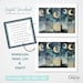 Shoot for the Moon Printable Bookmark Set, Reading Bookmark, Instant ...