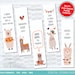 Llama Bookmark Set, Llama Bookmark, Bookmark Printable, Book Club ...