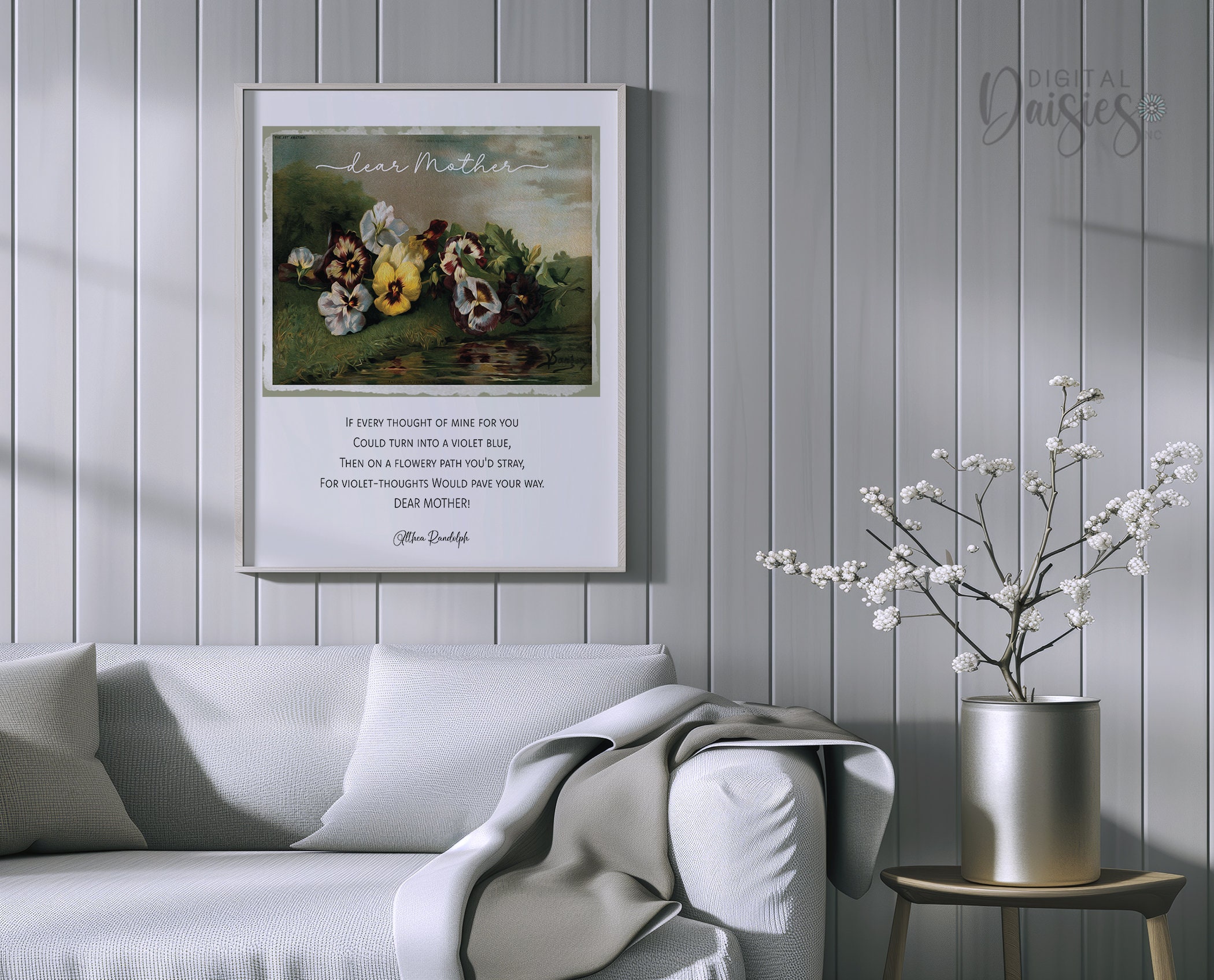 Dear Mom Poem Printable Wall Art, Instant Download, DIGITAL Print Wall ...